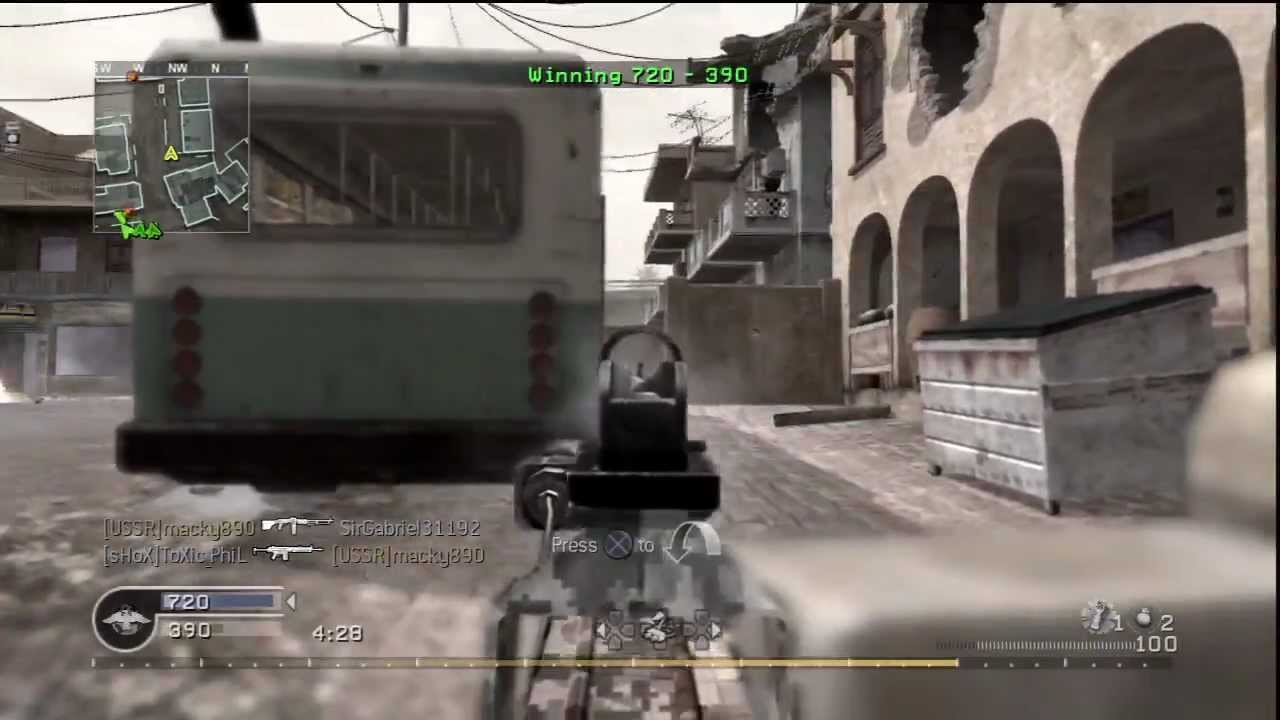 CALL OF DUTY 4 ONLINE GAMEPLAY - YouTube