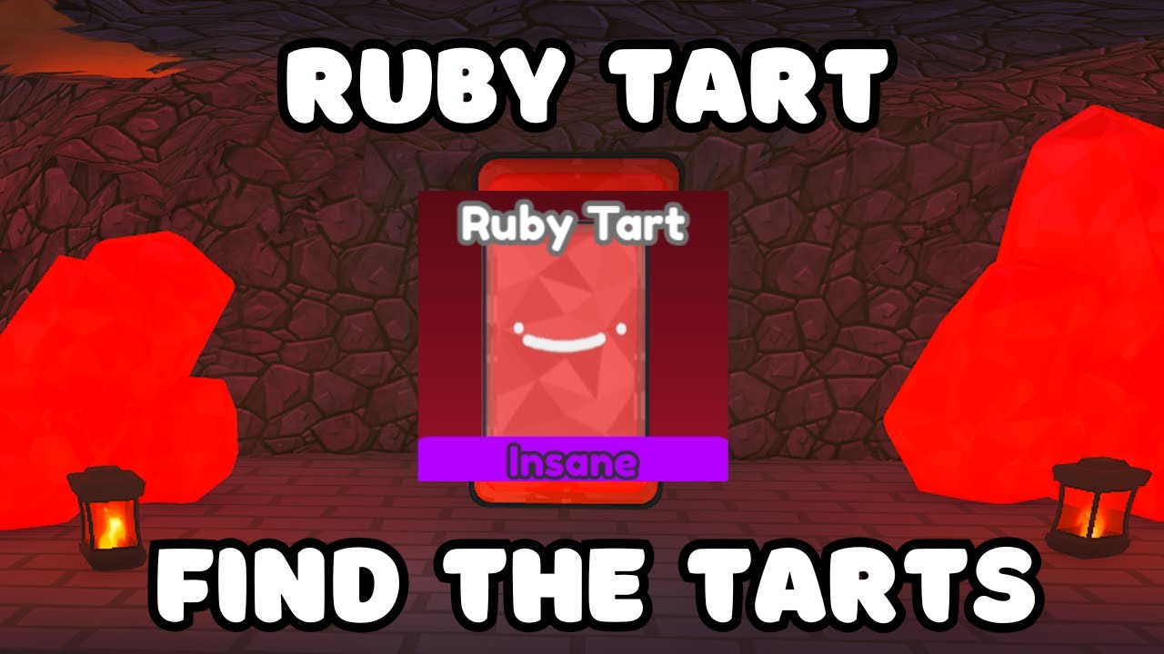 How To Find The Ruby Tart Find The Tarts Roblox - YouTube