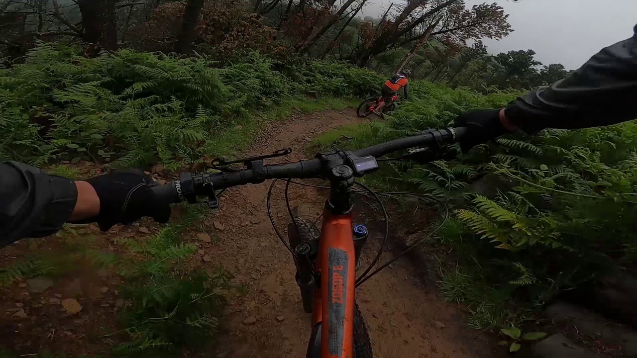Cafall Trail, Cwmcarn Forest, Red Mountain Bike Trail - YouTube