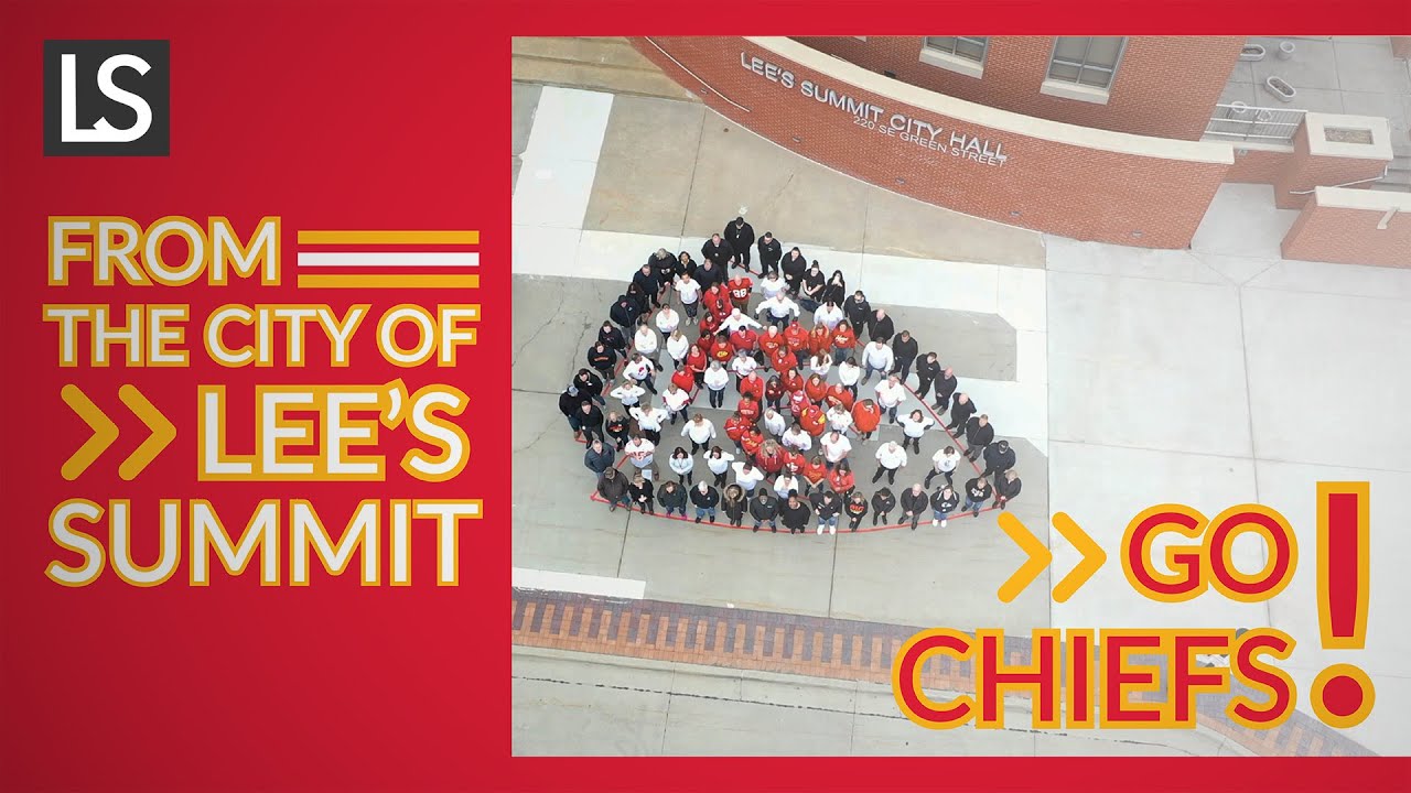 GO CHIEFS! Human Arrowhead - CITY OF LEE'S SUMMIT - KC Chiefs Super ...