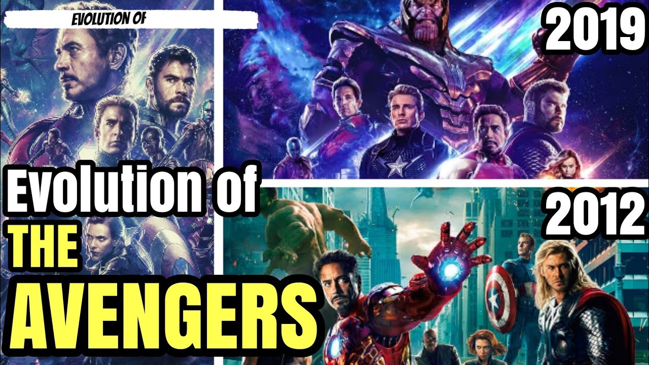 Evolution of The Avengers | Avengers: Endgame 2012-2019 - YouTube