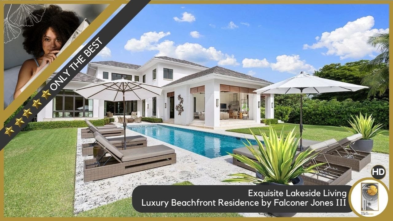Exquisite Lakeside Living Luxury Beachfront Residence by Falconer Jones ...