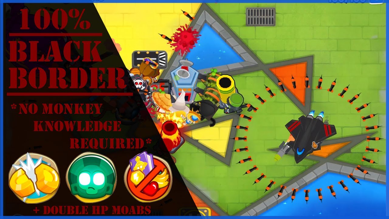 Bloons TD 6 - Cubism [Black Border] *No Monkey Knowledge* (Double Hp ...