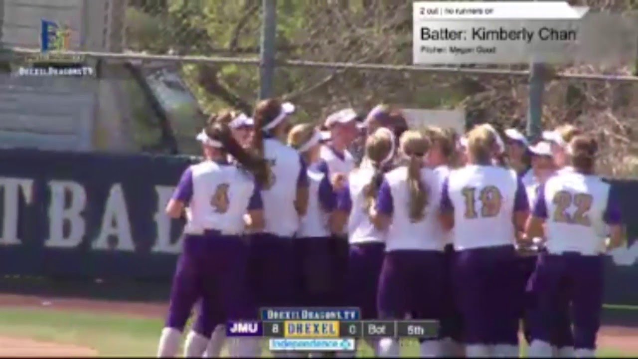 2016 JMU Softball - Megan Good Perfect Game vs Drexel - 4/17/16 - YouTube