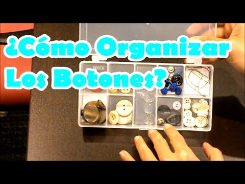 Cómo Organizar Botones I Organizador Para Botones I Dónde Guardar ...