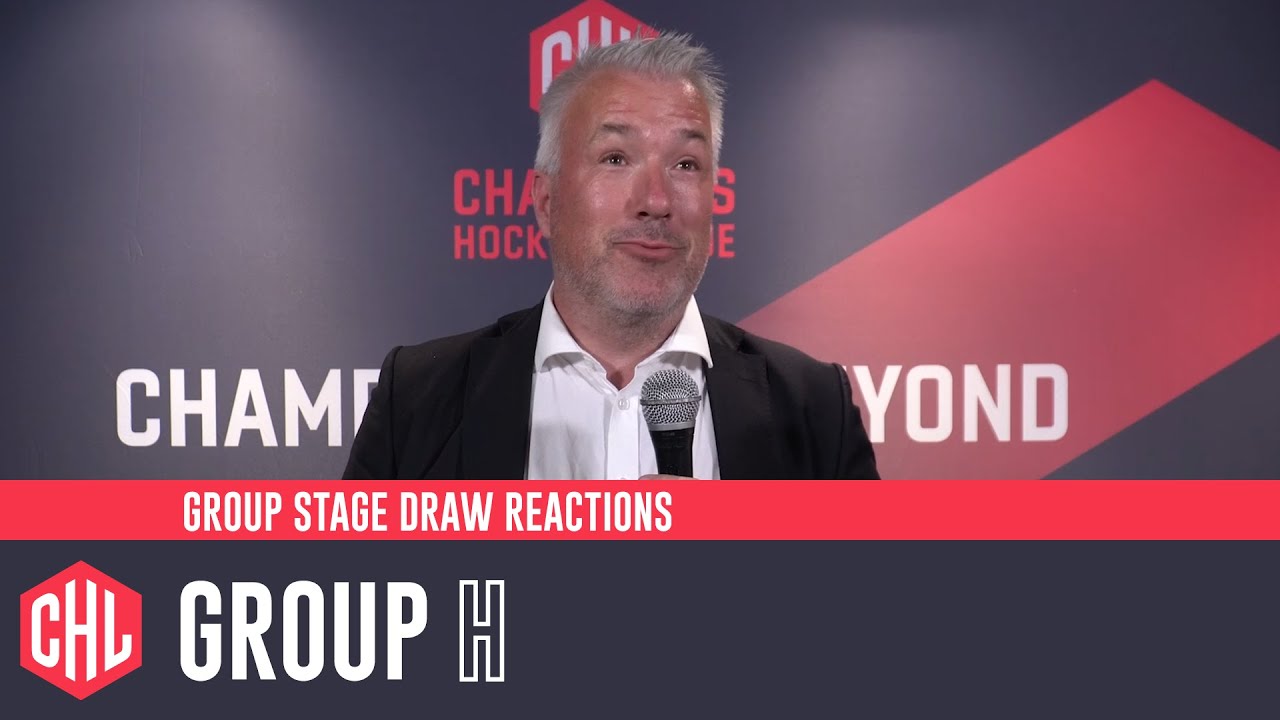 CHL Group Stage Draw Reactions: Group H - YouTube