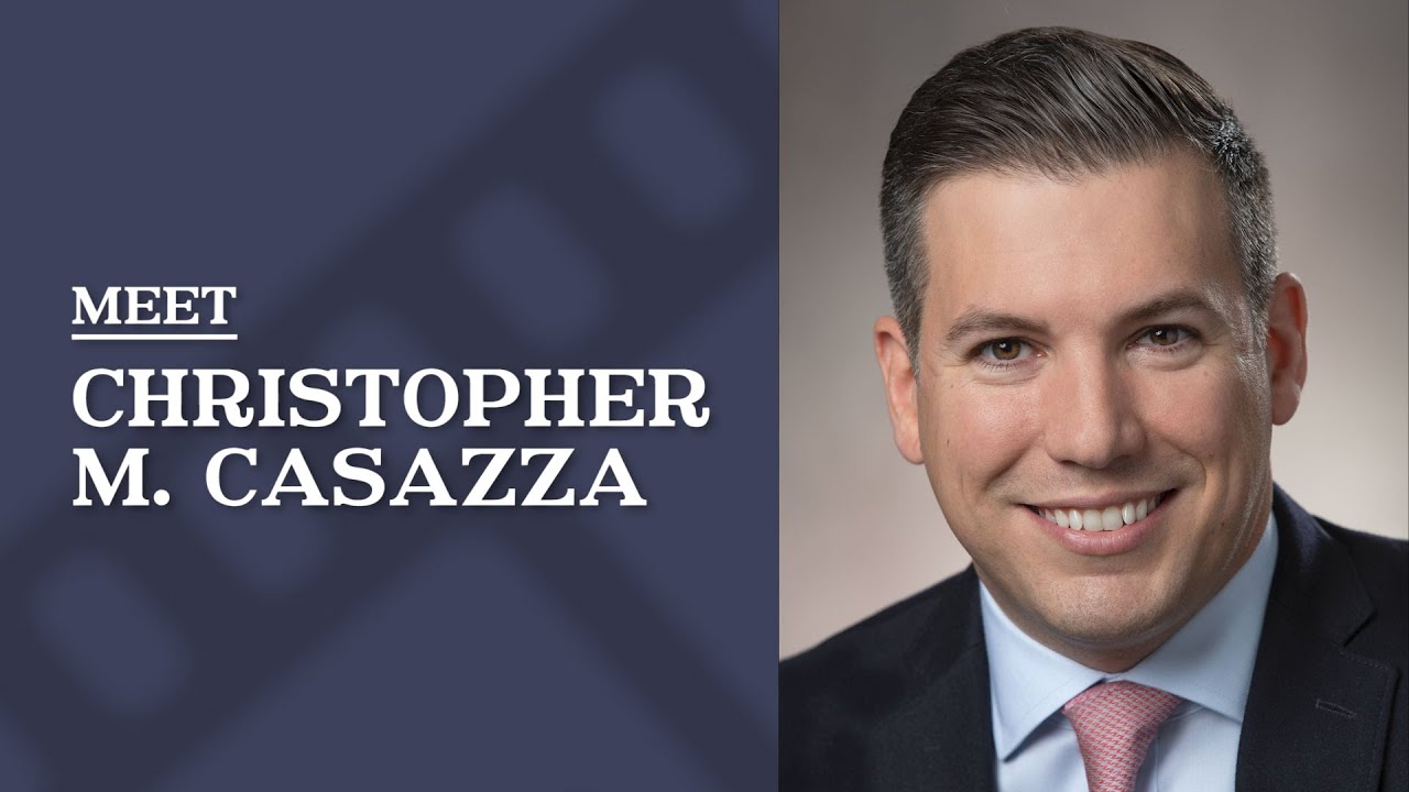 Meet Christopher M. Casazza | Christopher M. Casazza - YouTube