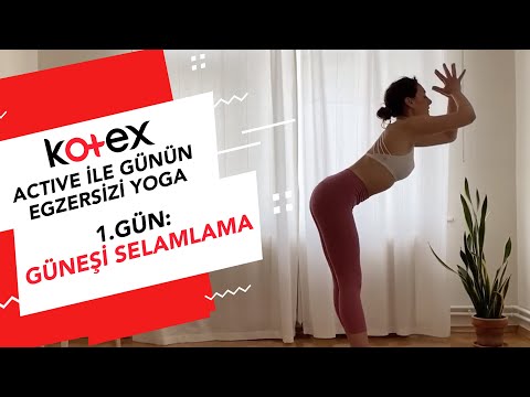 Kotex Active ile Günün Egzersizi Yoga | 1. Gün: Güneşi Selamlama