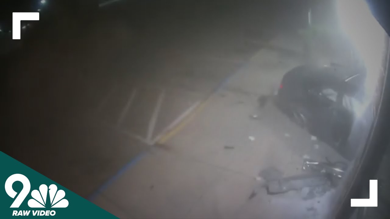 Driver crashes into Pueblo DMV office - YouTube