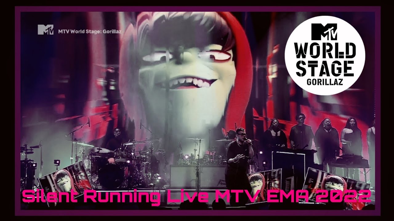 Gorillaz - Silent Running (Live MTV EMA 2022) - YouTube