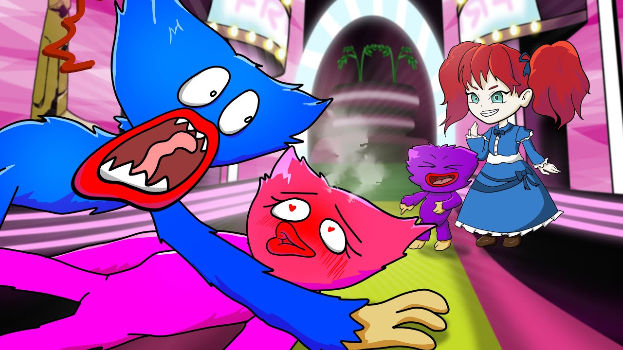 HUGGY WUGGY IS SO SAD WITH ALL character | Top 5 SAD STORY But Happy ...