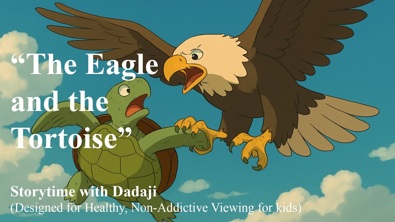 The Eagle & the Tortoise | Aesop’s Fables for Kids | Moral Story in ...