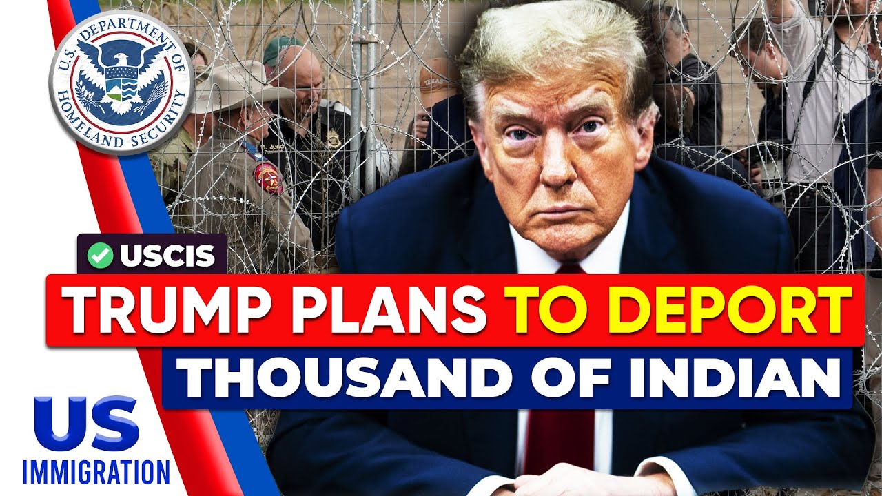 BREAKING NEWS Trump Plans To Deport 18 000 Indian Migrants US BREAKING NEWS Trump Plans To Deport 18 000 Indian Migrants US