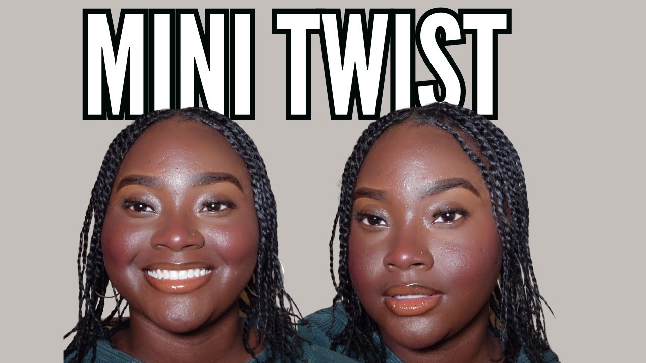 MINI TWIST ON NATURAL HAIR FOR HAIR GROWTH| STEP BY STEP TUTORIAL ...