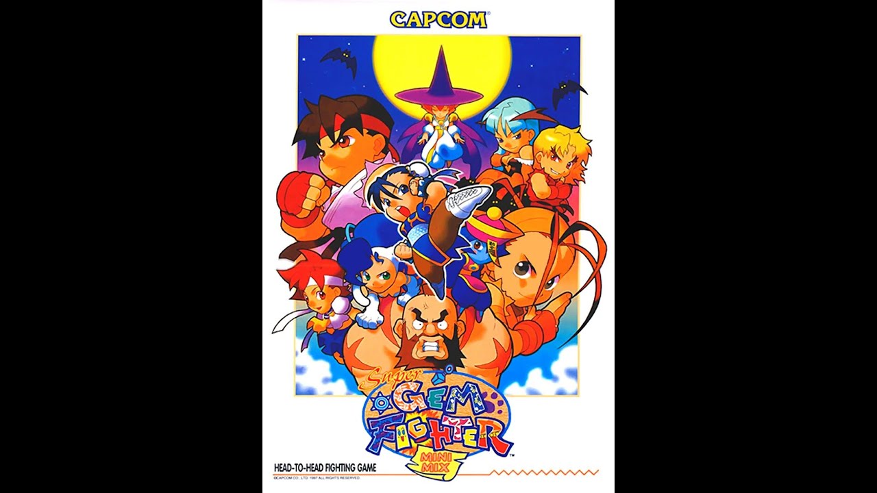 Arcade Super Gem Fighter Mini-Mix Playthrough - YouTube