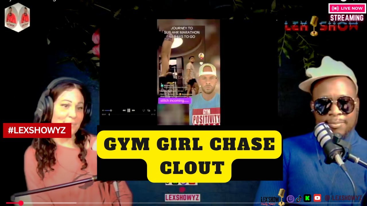 Gym Girl chasing clout - YouTube