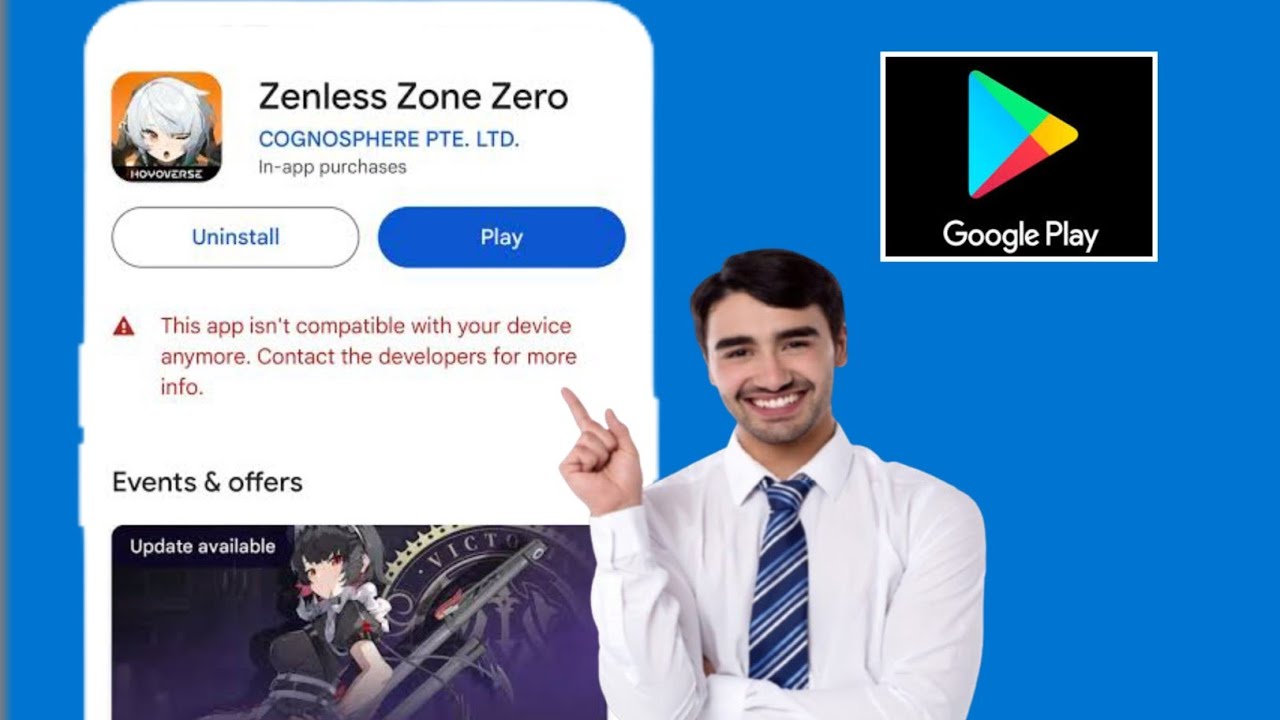 How To Fix App Not Compatible Zenless Zone Zero (2024) | ZZZ Mobile ...