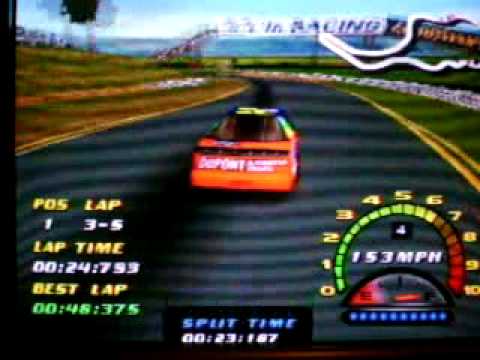 NASCAR 2000 at Sears Point Raceway (Nintendo 64) - YouTube