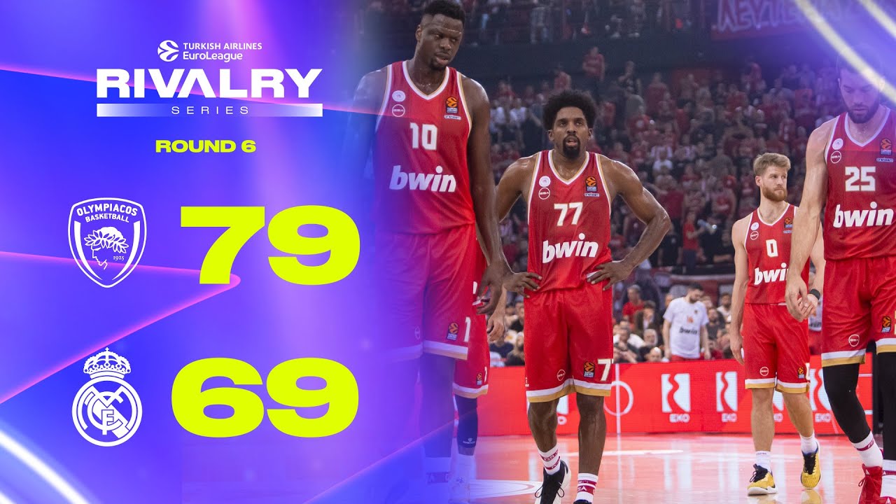 Thrilling Rivalry Action | Olympiacos - Real Madrid | BASKETBALL ...