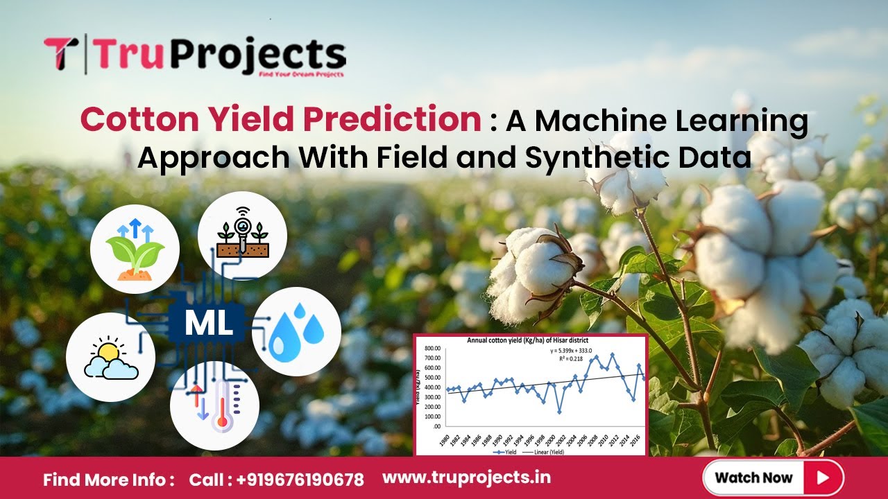 Cotton Yield Prediction A Machine Learning Approach With Field and ...
