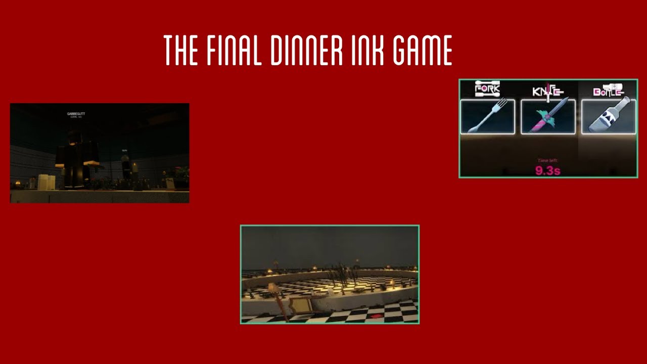 The Final Dinner Ink Game - YouTube