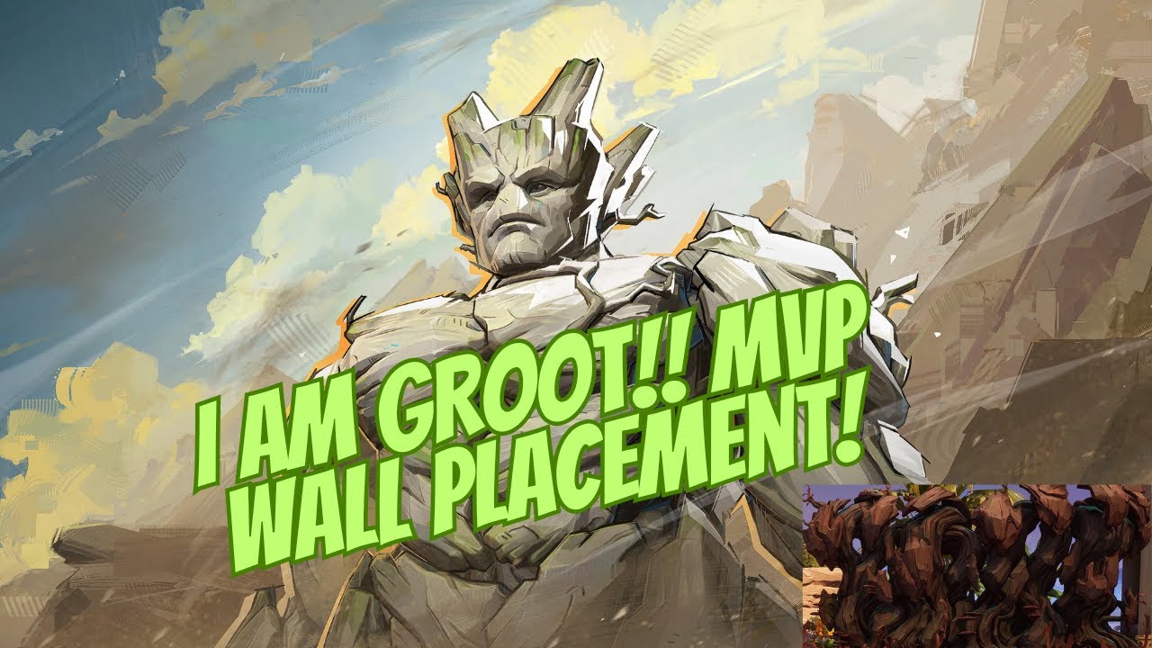 Marvel Rivals | I Am Groot! MVP Plays & Clutch Wall Placement! - YouTube