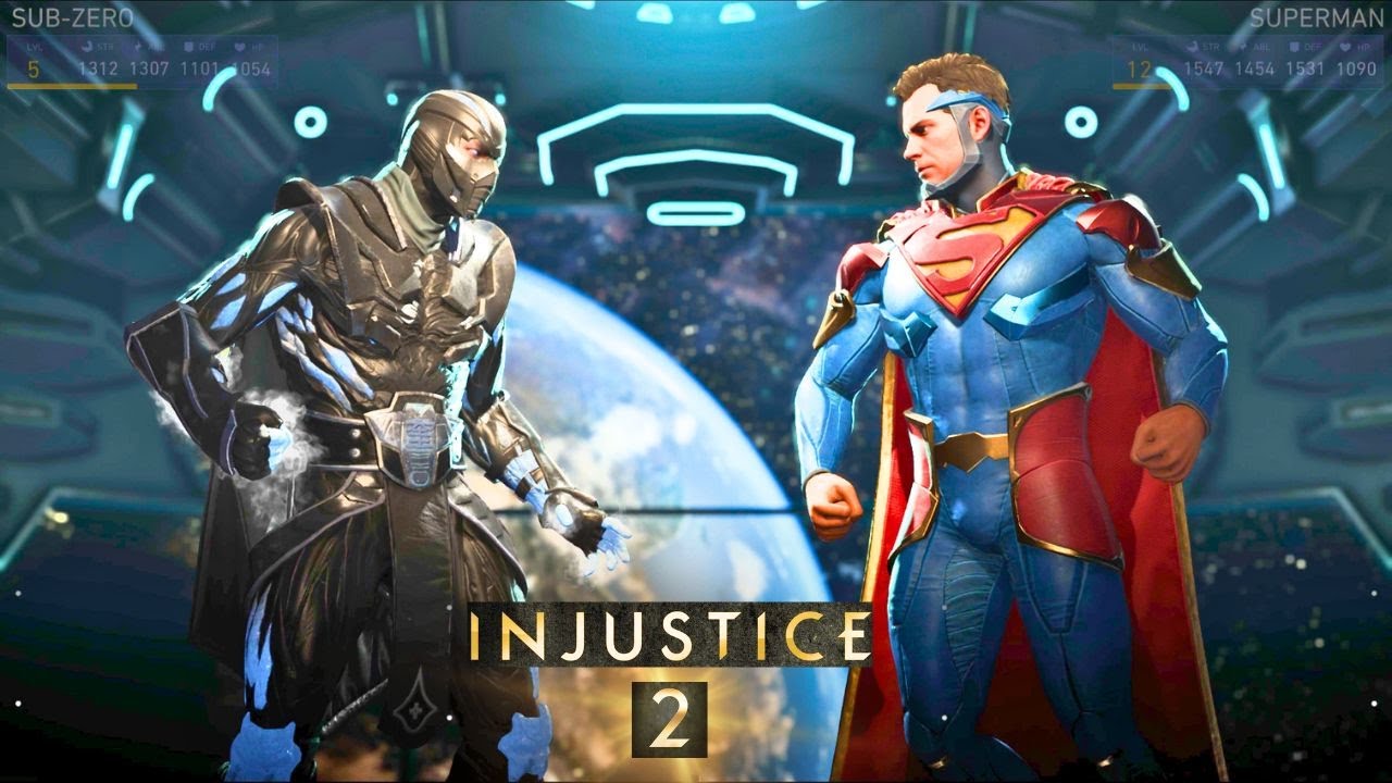 Injustice 2 - Sub-Zero Vs. Superman - YouTube