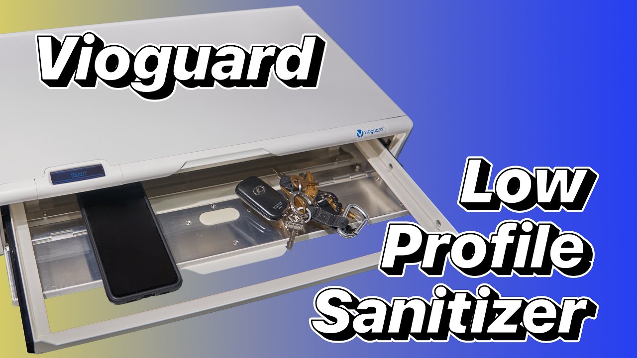 Vioguard Low Profile Sanitizer - YouTube
