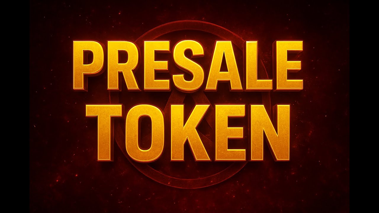 Presale token 2025 | Stage 5 of the presale is open - YouTube
