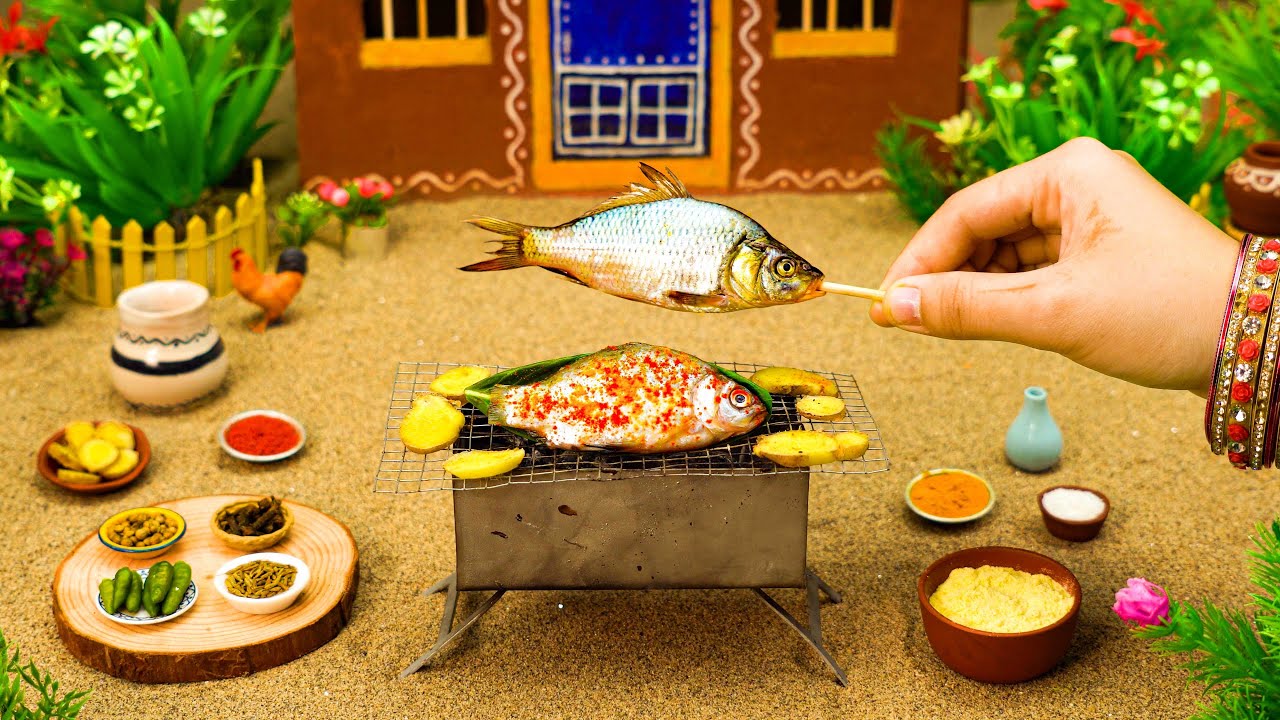 Miniature Delicious Roasted Egg Masala | 1000+ Miniature Food Recipe By ...