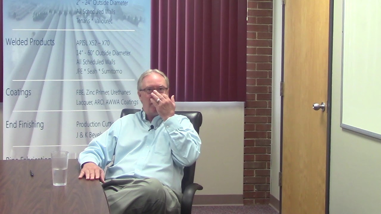 Greg Semmel - Legends of the Steel Pipe Industry - YouTube
