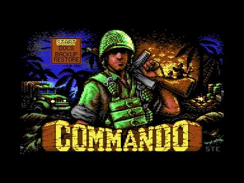 Commodore 64 Longplay [049] Commando Arcade SE (EU)