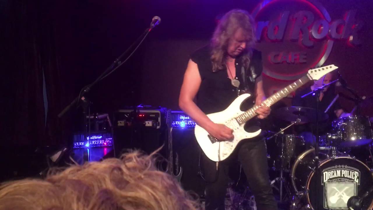 Dream Police Wig Wam Hard Rock Cafe Oslo - guitar solo by Mr Trond ...
