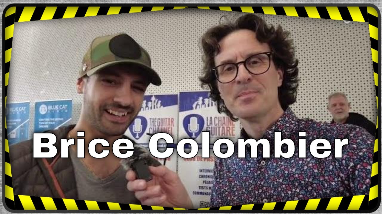 Brice Colombier interview au Paris Guitar Festival de Montrouge 2022 ...