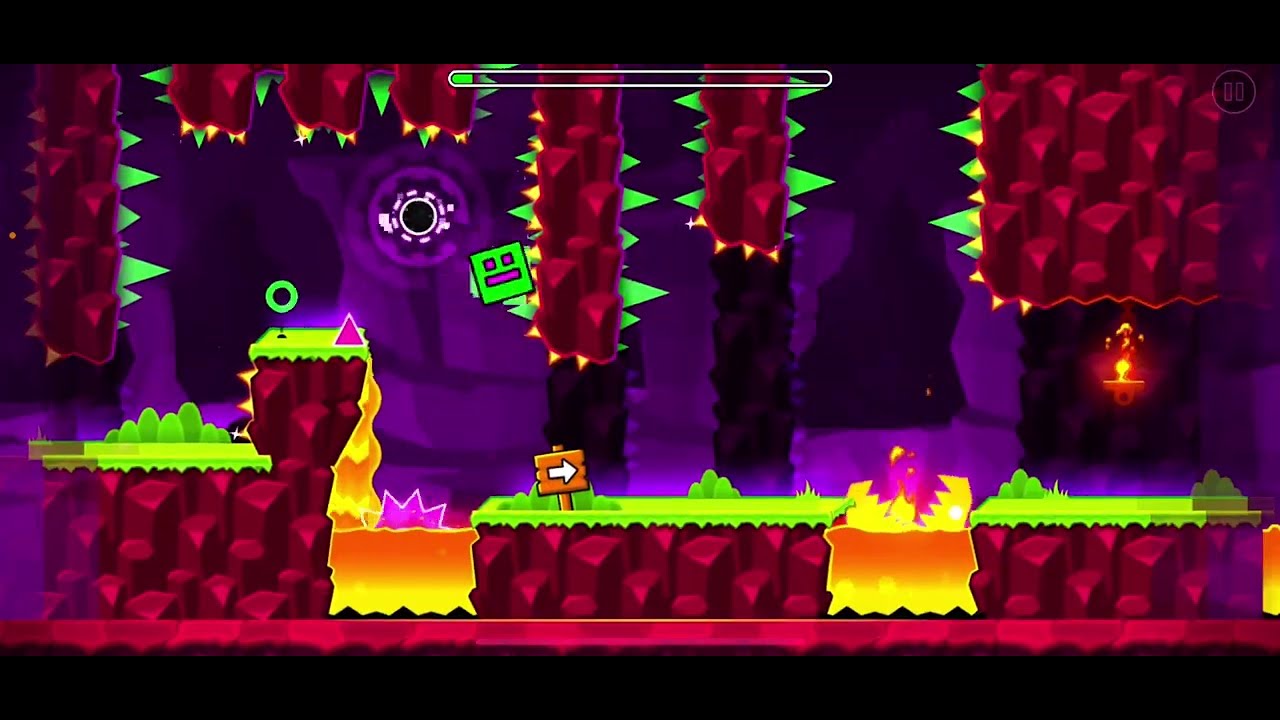 I played geometry dash! Gone WRONG… - YouTube