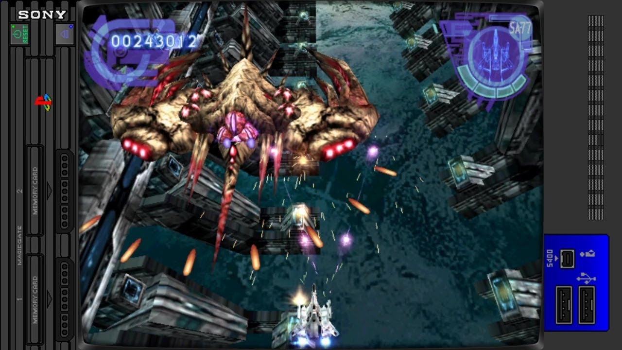 Silpheed (PS2 - Game Arts - 2000) - YouTube