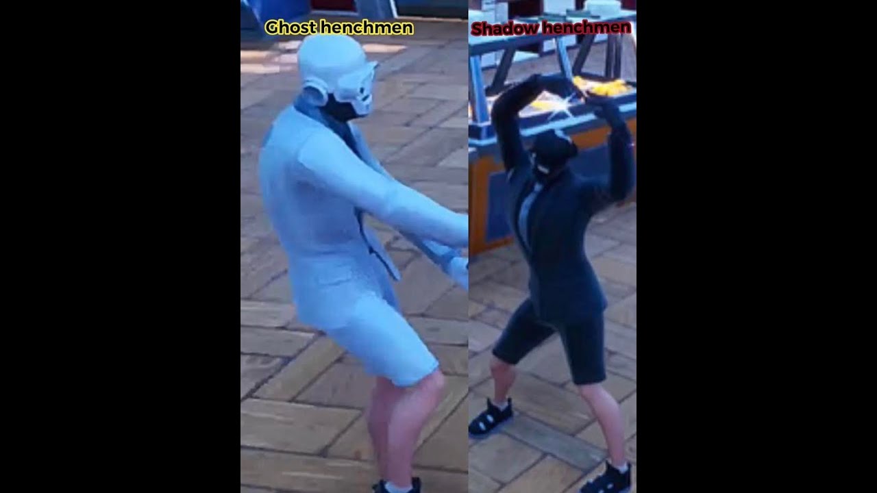 I FOUND GHOST & SHADOW HENCHMEN HAVING A DANCE BATTLE Fortnite Chapter ...