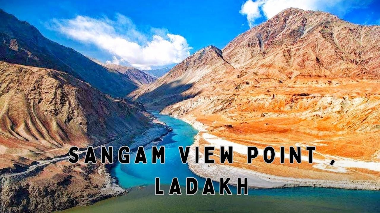 SANGAM VIEW POINT | LEH | LADAKH | EPISODE 4 | TRAVELVLOG | MOTOVLOG ...