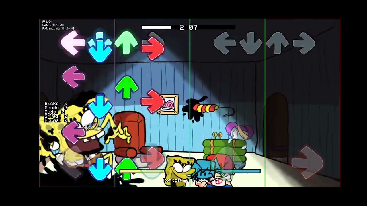 frisay night funkin vs pocoyo vs trololo vs bob esponja pibby fnf mod ...