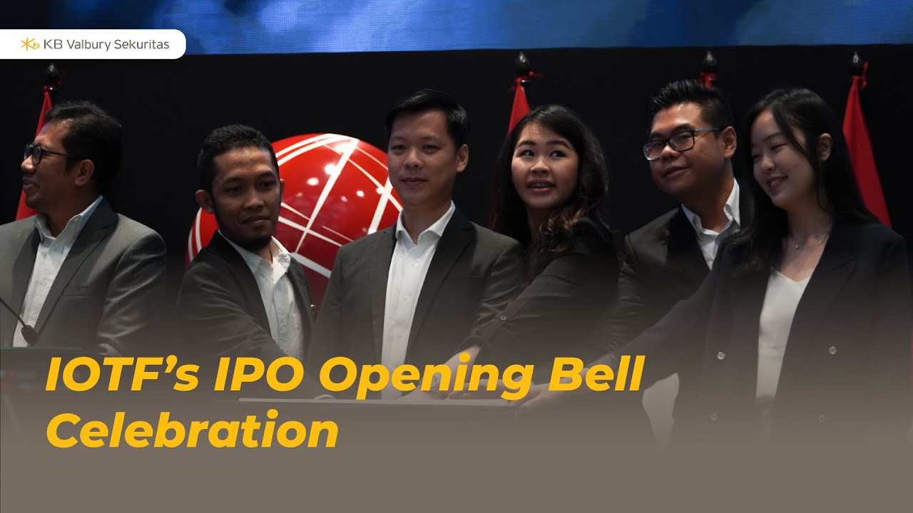 IOTF's IPO Opening Bell Celebration - YouTube