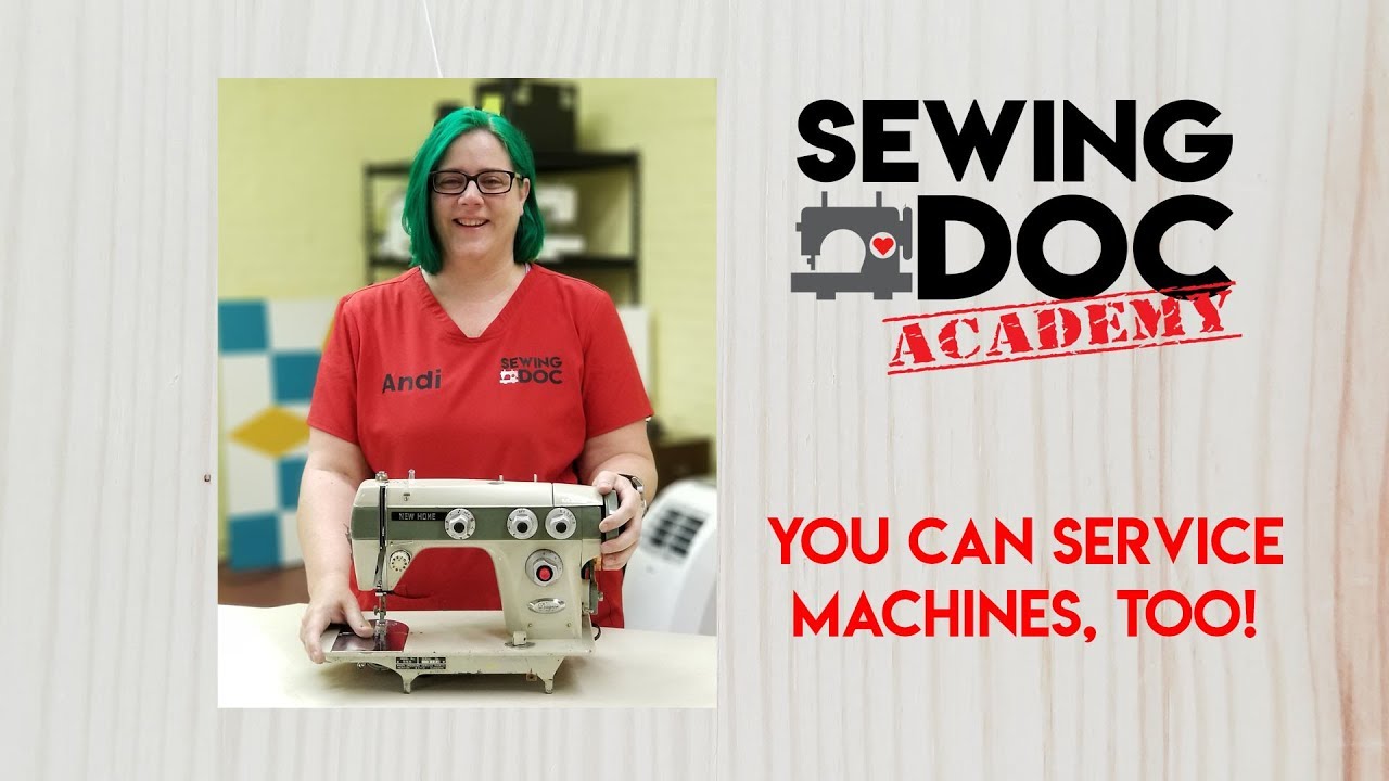 Sewing Doc Academy will teach you sewing machine service! - YouTube