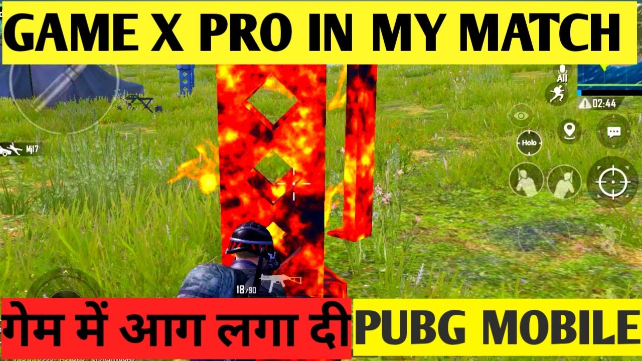 game x pro in my Match। PUBG MOBILE🔥 - YouTube