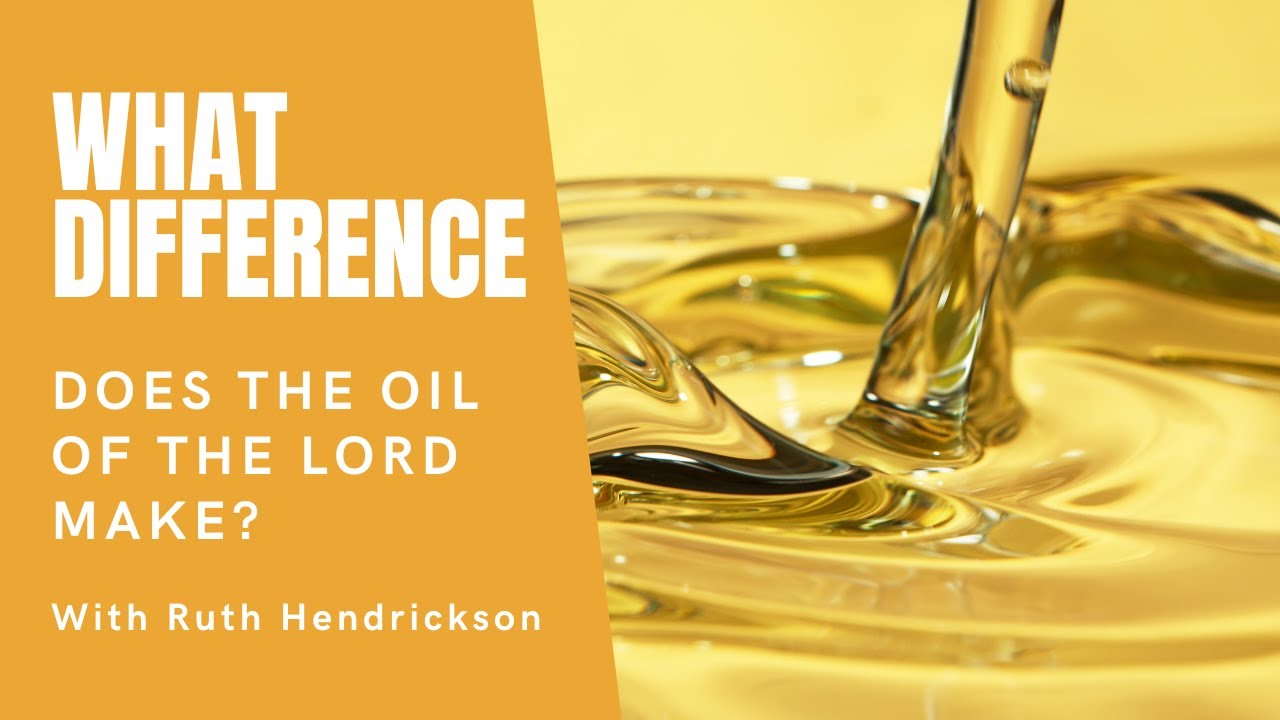What DIFFERENCE Does the Oil of the Lord Make? - YouTube