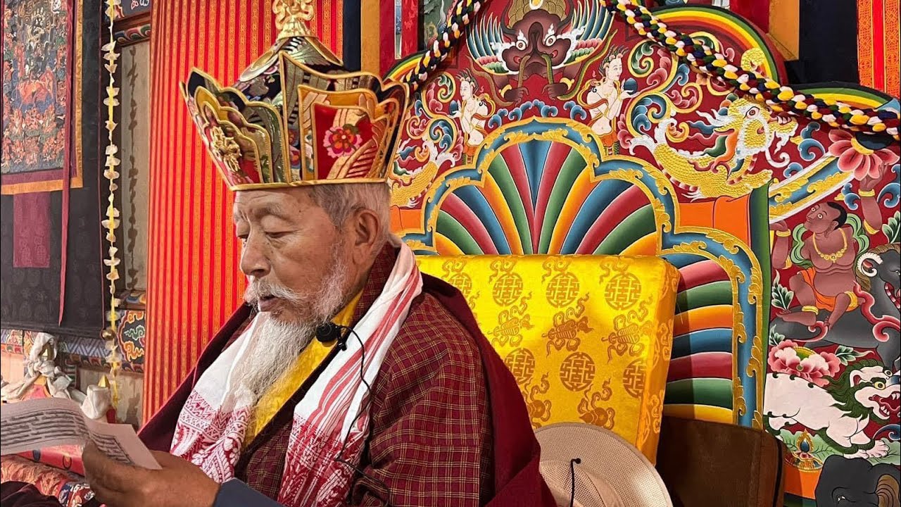 Mendrel Offering To Khabje Bakha Rinpoche || Reincarnation of Terton ...