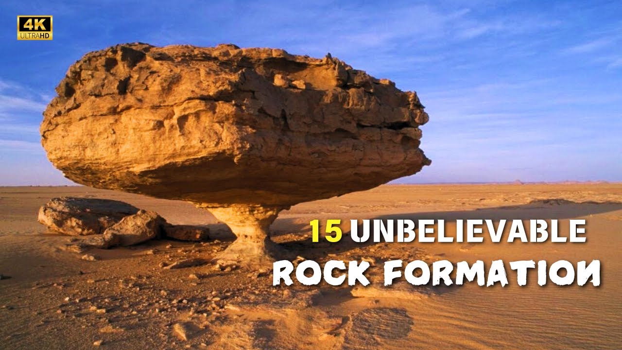 15 MOST Unbelievable Rock Formations | Most Shocking Things | Travel ...