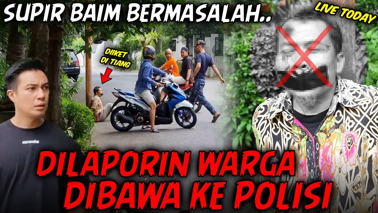 PAK SLAMET DIIKET DI TIANG, DI LAKBAN MULUTNYA .. - YouTube