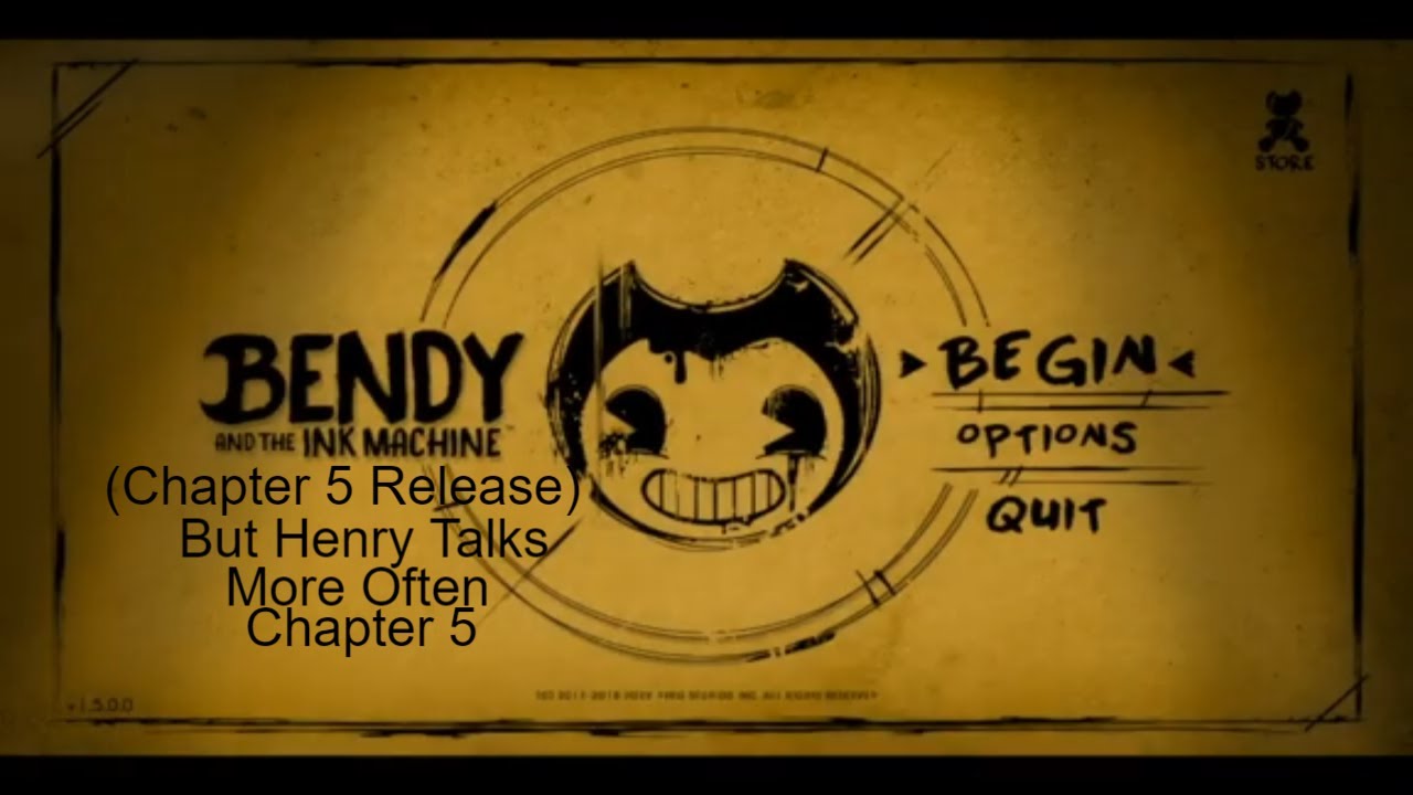 Bendy And The Ink Machine (Chapter 5 Release) But Henry Talks More ...