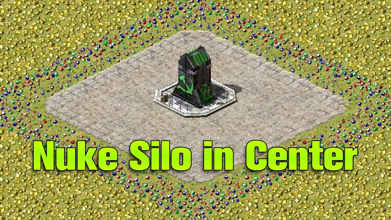 Red Alert 2 & Yuri's Revenge - Yosef Anan - Nuke Silo in the center ...