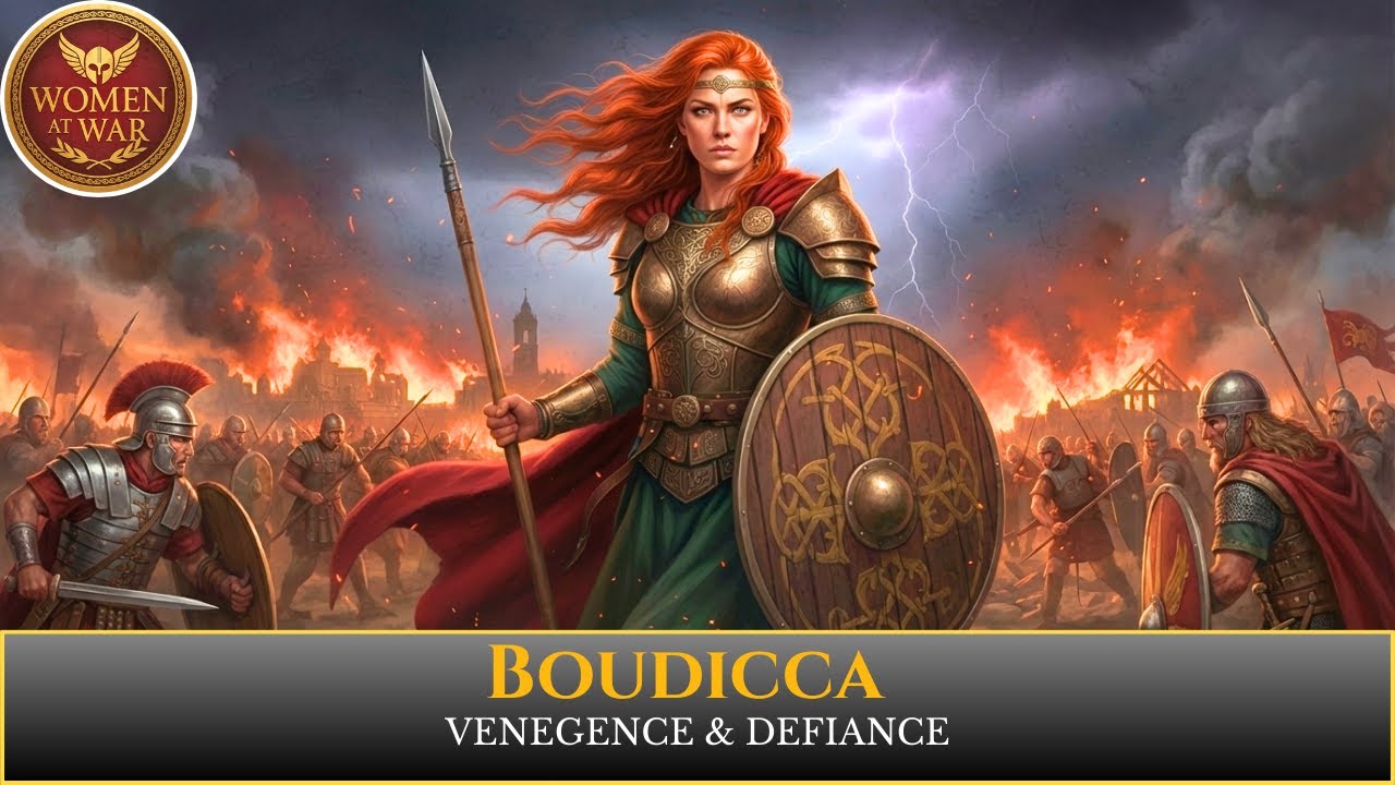 Boudicca: The Queen Who Burned London | Women at War - YouTube