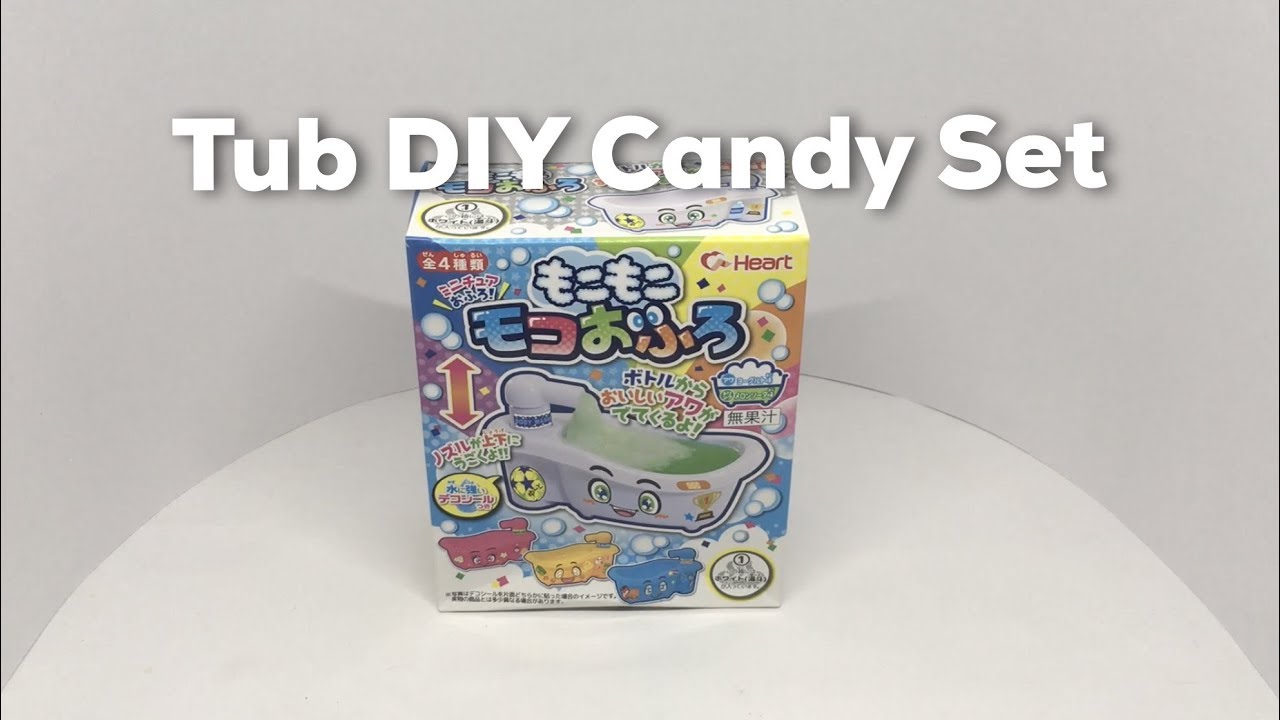 Moko Moko Moko Ofuro DIY Candy Set - YouTube